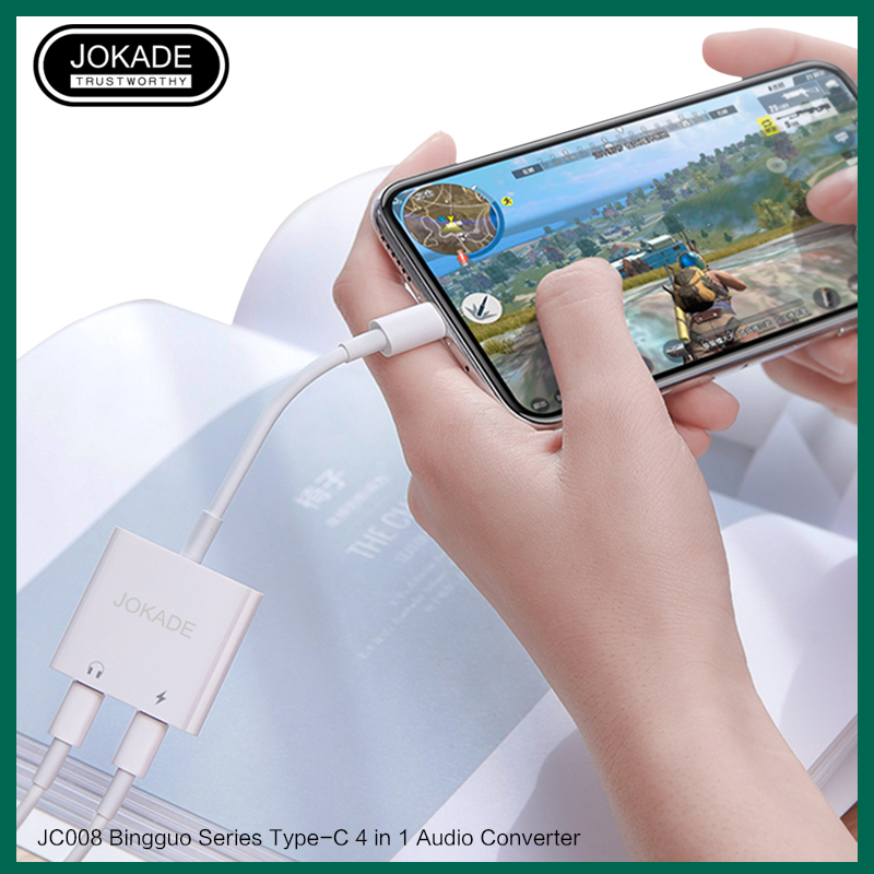 Кабелі USB :: JOKADE JC008 4 in 1 Audio Converter Type-C